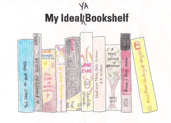 My students tackle their ideal bookshelves | The Ludic Reader